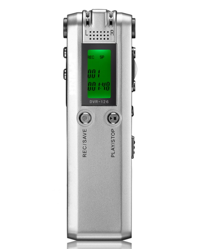 Professional digital voice recorder with two microphones